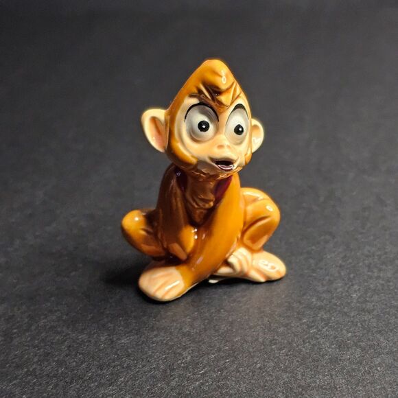 Disney | Accents | Disney Aladdin Abu Ceramic Monkey Figurine 25 Inch ...